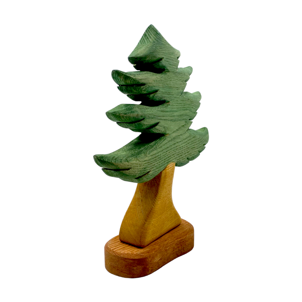 Handcrafted Open Ended Wooden Toy Tree and Landscaping - Bamboo Forest ...