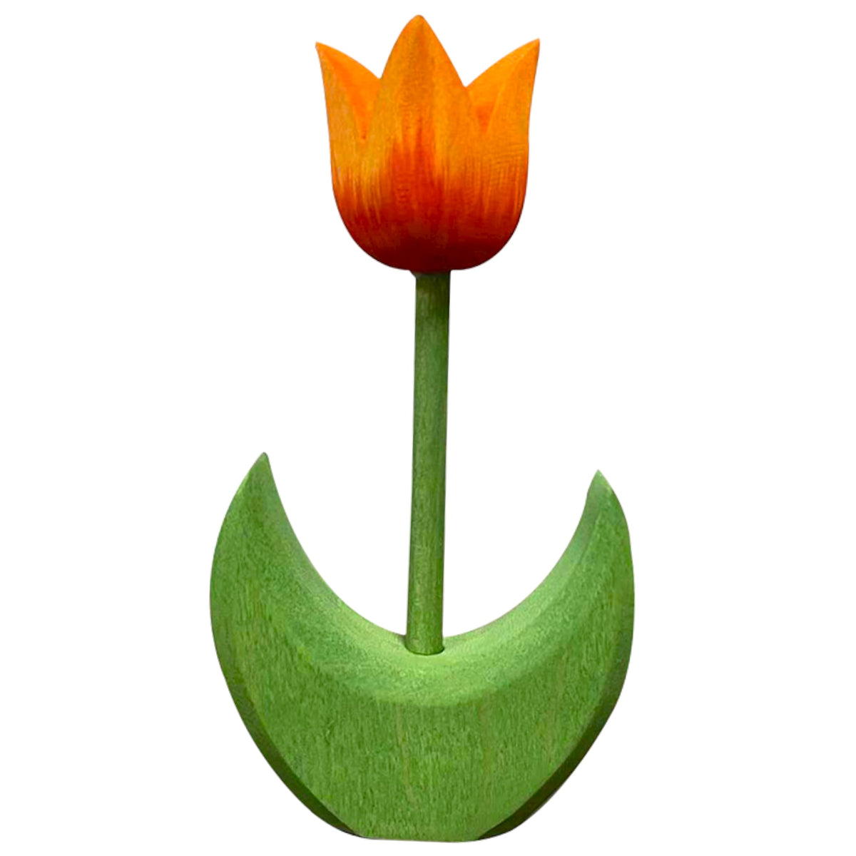 Handcrafted Open Ended Wooden Toy Tree and Landscaping - Tulip Flower ...